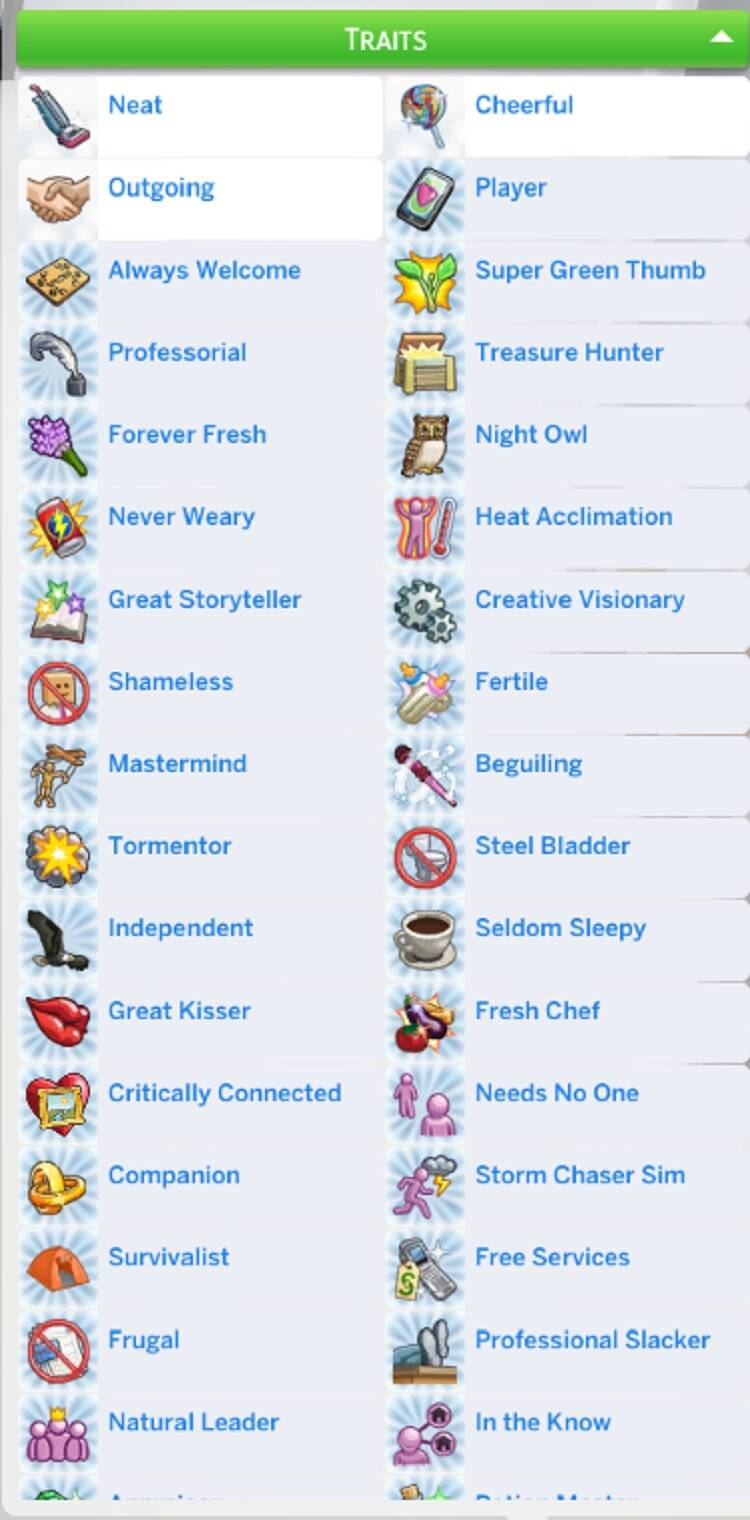 Sims 4 Remove Traits & Cheat List (Updated) 2026