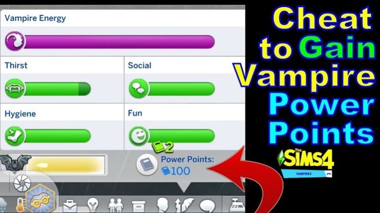 Sims 4 Vampire Cheats (Skill, Trait, Death) - Updated 2025
